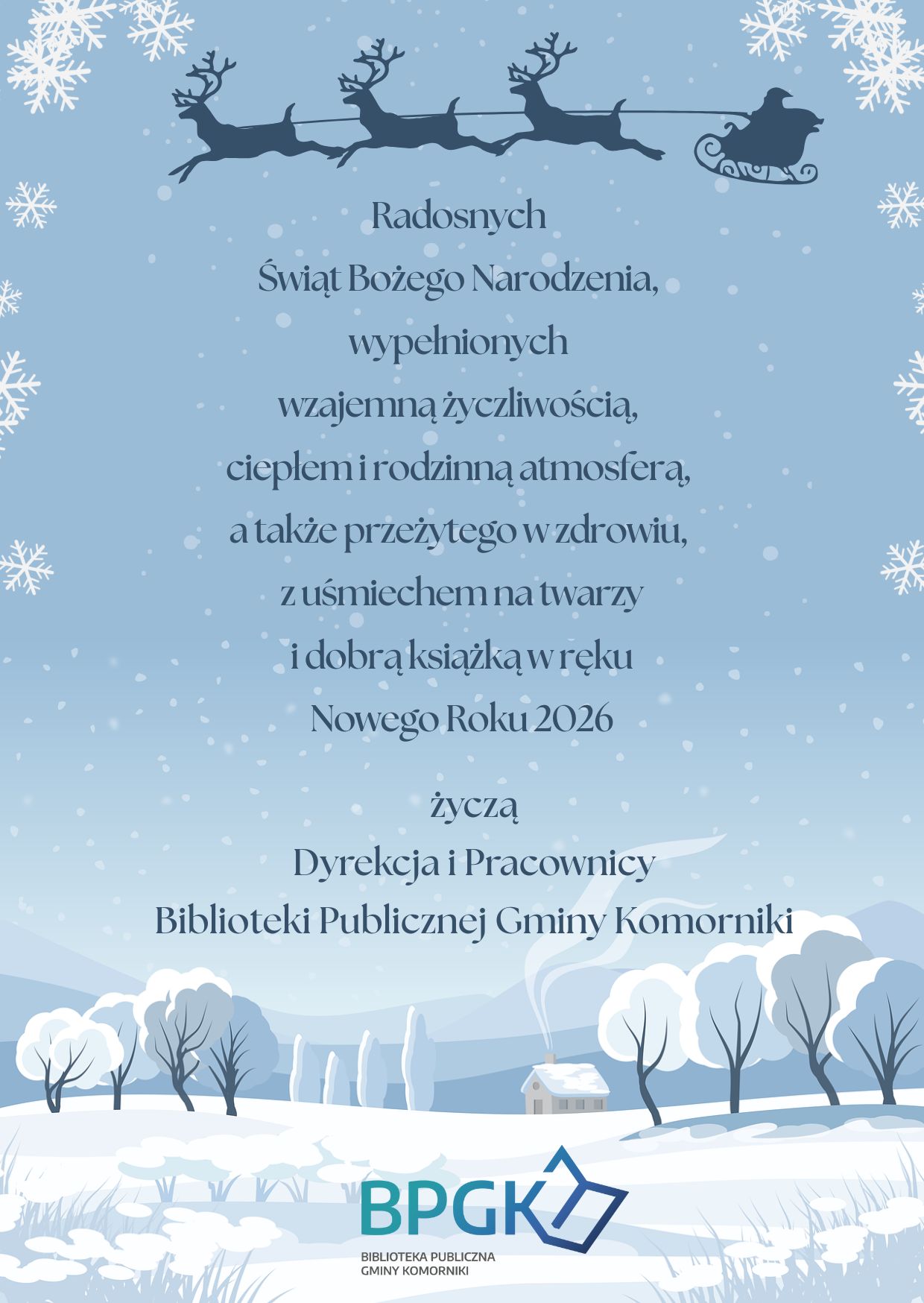 Życzenia bożonarodzeniowe! - BP Komorniki